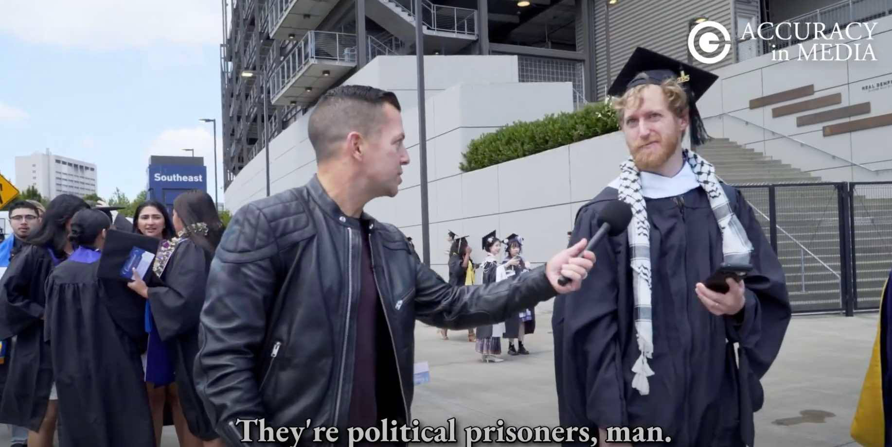 Accuracy in Media brings mobile billboard to UW commencement - Accuracy ...