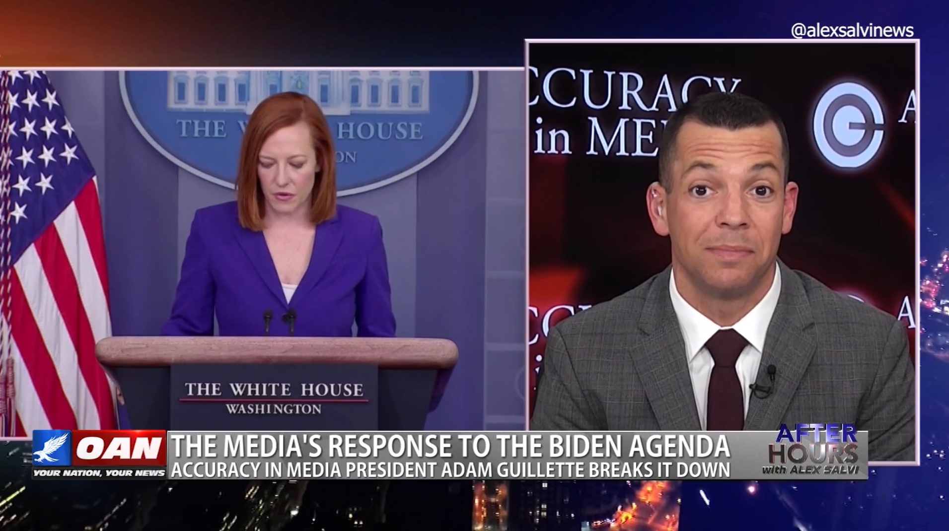 Why is Biden hiding? AIM’s Adam Guillette discusses on OAN - Accuracy ...