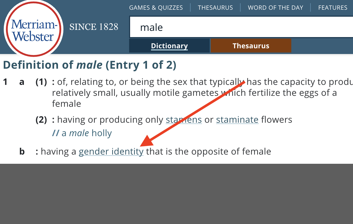 Gender activists are politicizing the dictionary: TAKE ACTION NOW ...